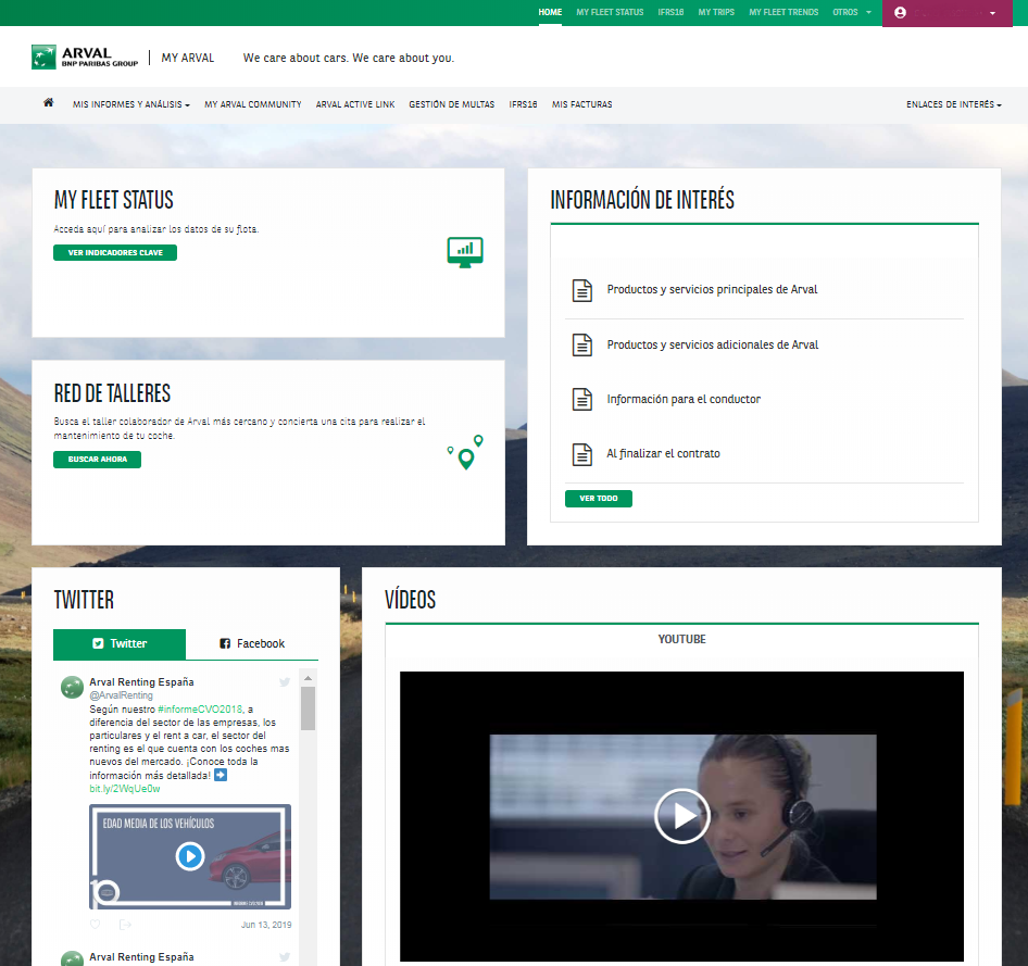 Accede a la gestión de tu cuenta online My Arval| Arval Es